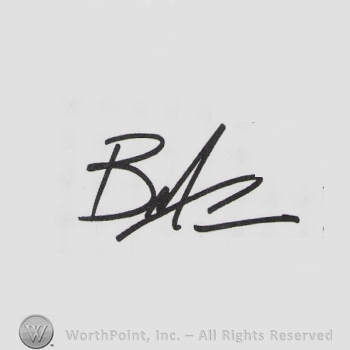 Mark with Signature: Brandon Lee. | #576571