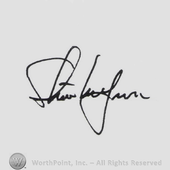 Mark with Signature: Steve McQueen. | #576592