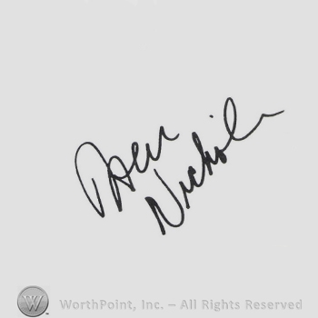 Mark with Signature: Jack Nicholson. | #576603