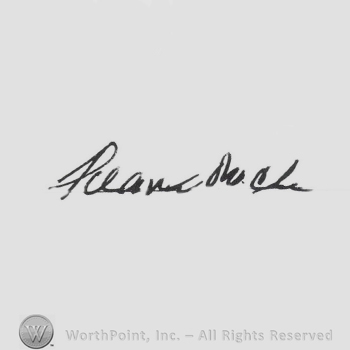 Mark with Signature: Gregory Peck. | #576606