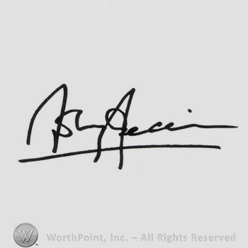 Mark with Signature: Anthony Perkins. | #576607