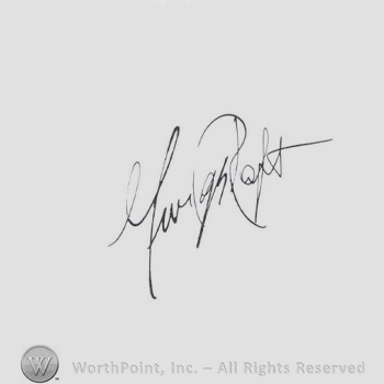 Mark with Signature: George Raft. | #576613