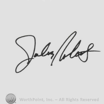 Mark with Signature: Julia Roberts. | #576620