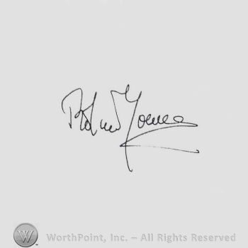 Mark with Signature: Roland Young. | #576669