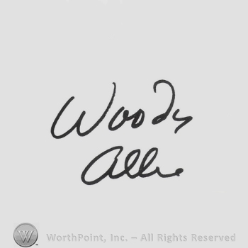 Mark with Signature: Woody Allen. | #576670