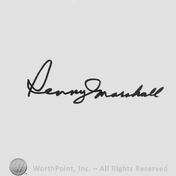 Mark with Signature: Penny Marshall. | #576680