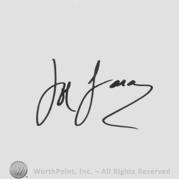 Mark with Signature: Joe Lara. | #576688