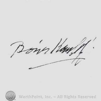Mark with Signature: Boris Karloff. | #576691