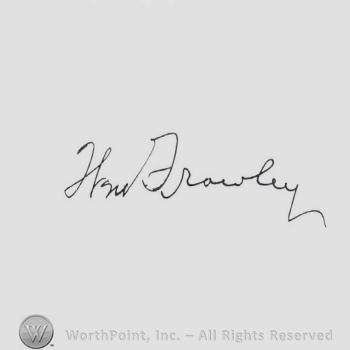 Mark with Signature: William Frawley. | #576727