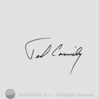 Mark with Signature: Ted Cassidy. | #576738