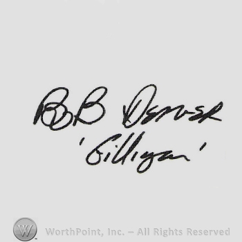 Mark with Signature: Bob Denver. | #576741