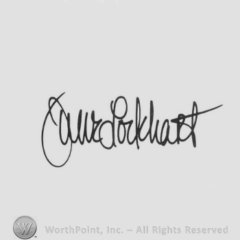 Mark with Signature: June Lockhart. | #576743