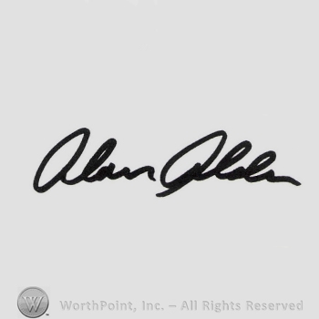 Mark with Signature: Alan Alda. | #576745