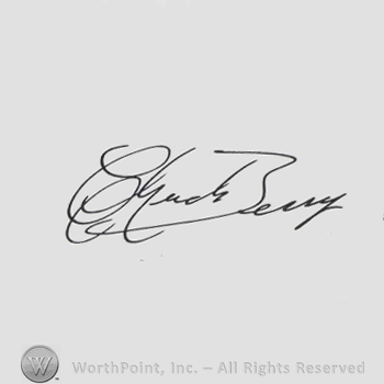 Mark with Signature: Chuck Berry. | #576752