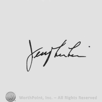 Mark with Signature: Jerry Lee Lewis. | #576753