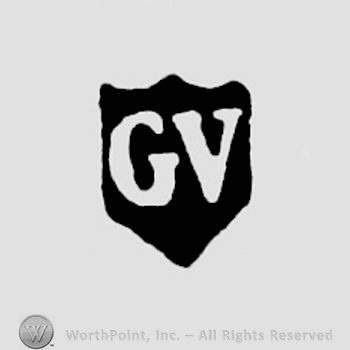 Mark with GV in engrailed shield | #57825