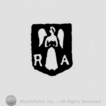 Mark with RA, winged figure between | #57919