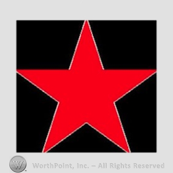 Mark with A red star inside a square. | #580165