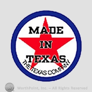 Mark with A red star and the words "Made in Texas | #580166