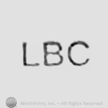 Mark with The letters "LBC" written in capital | #580299
