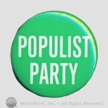 Mark with The words "Populist Party" written | #580420