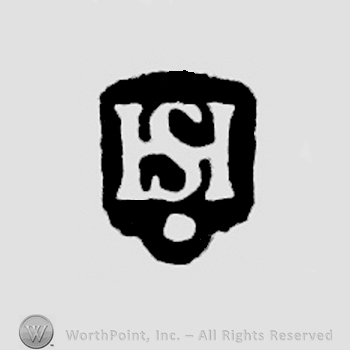 Mark with Monogram of letters "SH", a circle and | #58201