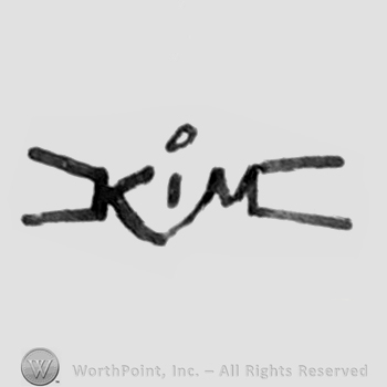 Mark with The word "KIM" handwritten. | #582082