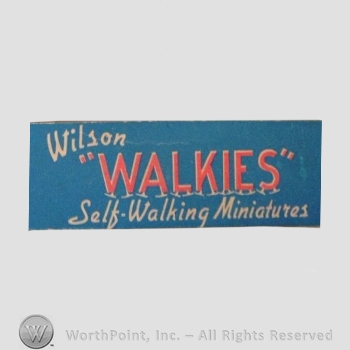 Mark with The words "Wilson "Walkies" Self | #582347