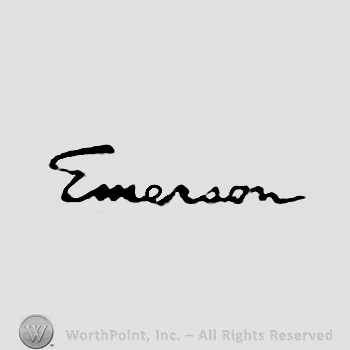 Mark with The word "Emerson" handwritten. | #582373