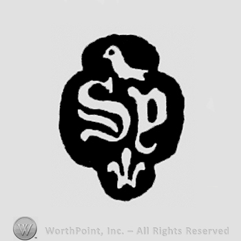 Mark with A bird, the letters "SP" and a | #58281