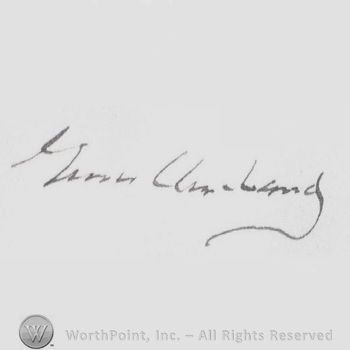 Mark with Signature: Grover Cleveland. | #584072