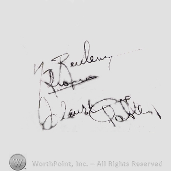 Mark with Signature: Clark Gable. | #584096