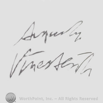 Mark with Signature: Vivien Leigh. | #584097