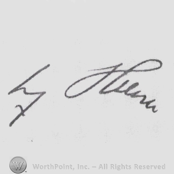 Mark with Signature: Adolf Hitler. | #584126