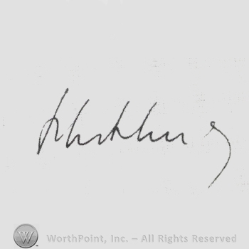 Mark with Signature: John F. Kennedy. | #584153