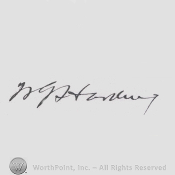 Mark with Signature: Warren G. Harding. | #584191