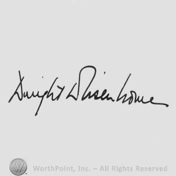 Mark with Signature: Dwight D. Eisenhower. | #584218