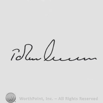 Mark with Signature: John F. Kennedy. | #584223