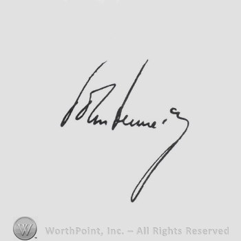 Mark with Signature: John F. Kennedy. | #584224
