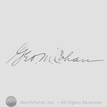 Mark with Signature: George M. Cohan. | #584229