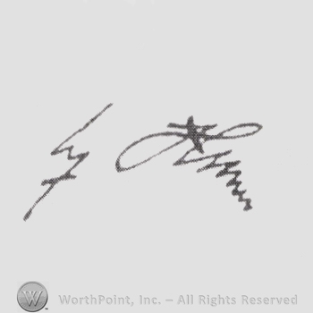 Mark with Signature: Adolf Hitler. | #584239