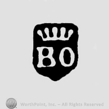 Mark with The letters "BO" and a crown. | #58434