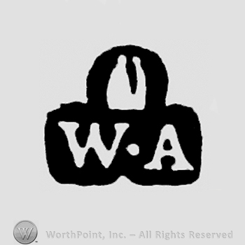 Mark with The letters "WA" and a symbol. | #58482
