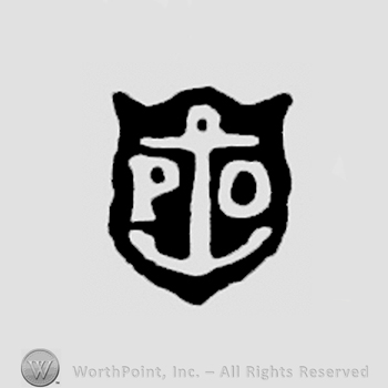 Mark with The letters "PO" and an anchor. | #58611