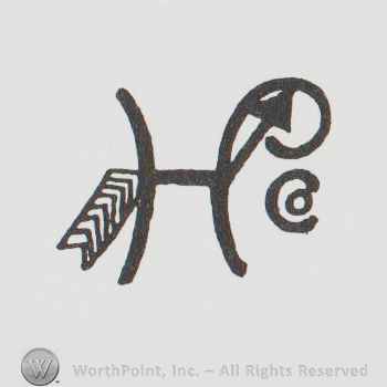 Mark with Letter H crossed by a broken oblique | #5870