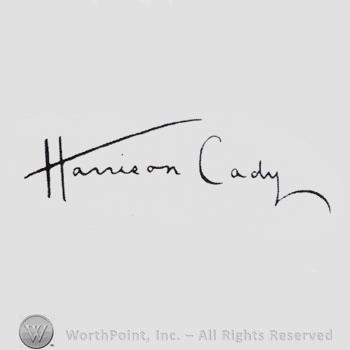 Mark with Signature: Harrison Cady. | #587500