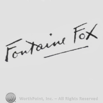 Mark with Signature: Fontaine Fox. | #587504