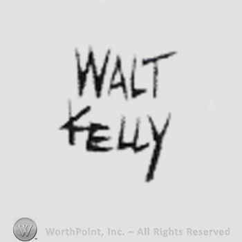 Mark with Signature: Walt Kelly. | #587506