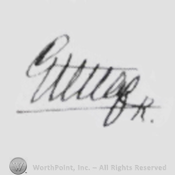 Mark with Signature: King Gustav V. | #587517