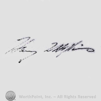 Mark with Signature: Harry Hopkins. | #587518